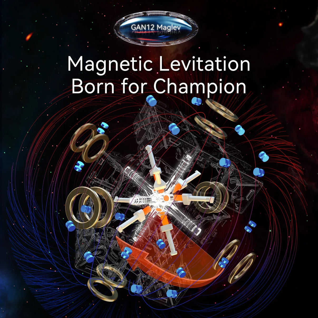GAN12 Maglev Magnetic Speed Cube with Smoothness | GANCUBE Official Website
