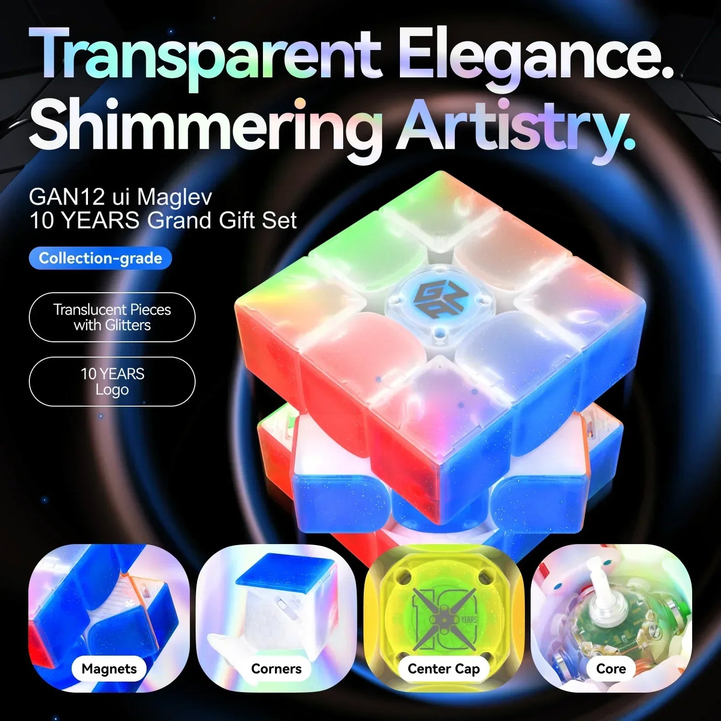 GAN12 ui Maglev Ten Years Grand Gift Set | GANCUBE Official Website