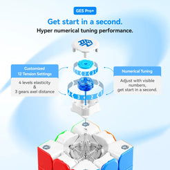GAN356 M E 3x3 Magnetic Speed Cube | GANCUBE Official Website