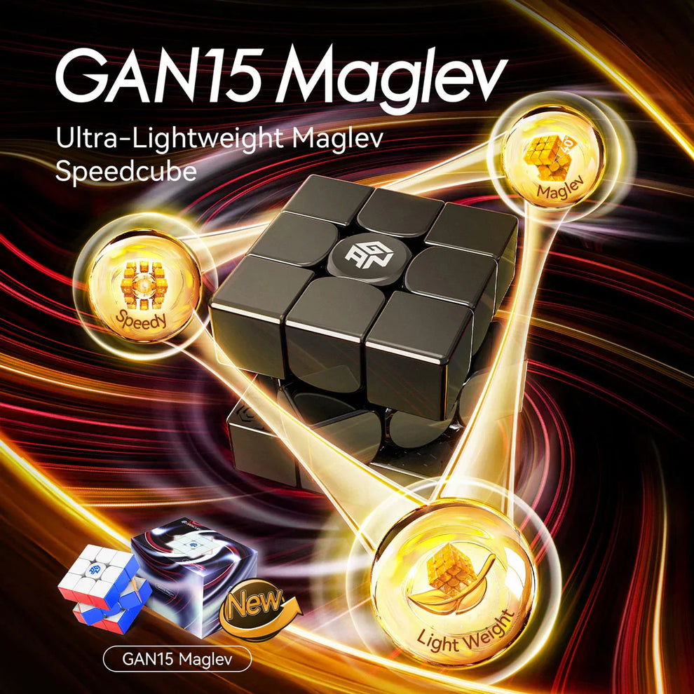 GAN15 Maglev Premium 3x3 Advanced Magnetic Speed Cube | GANCUBE ...