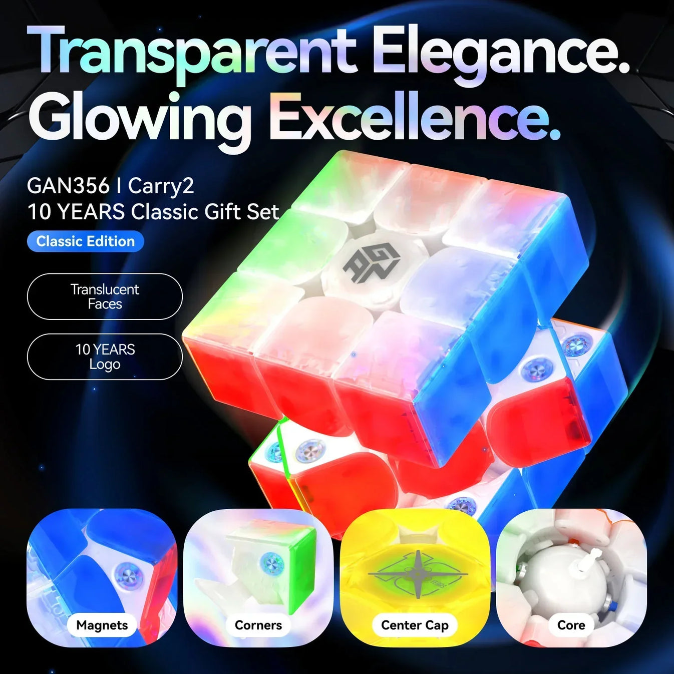 GAN356 i carry 2 Ten Years Classic Gift Set | GANCUBE