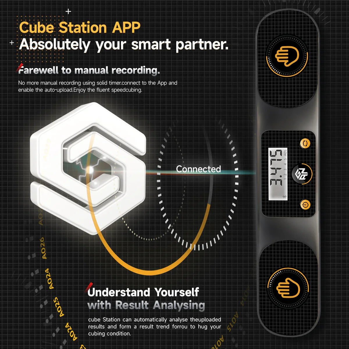 GAN Smart Timer - Bluetooth Speed Cube Timer | GANCUBE Official Website