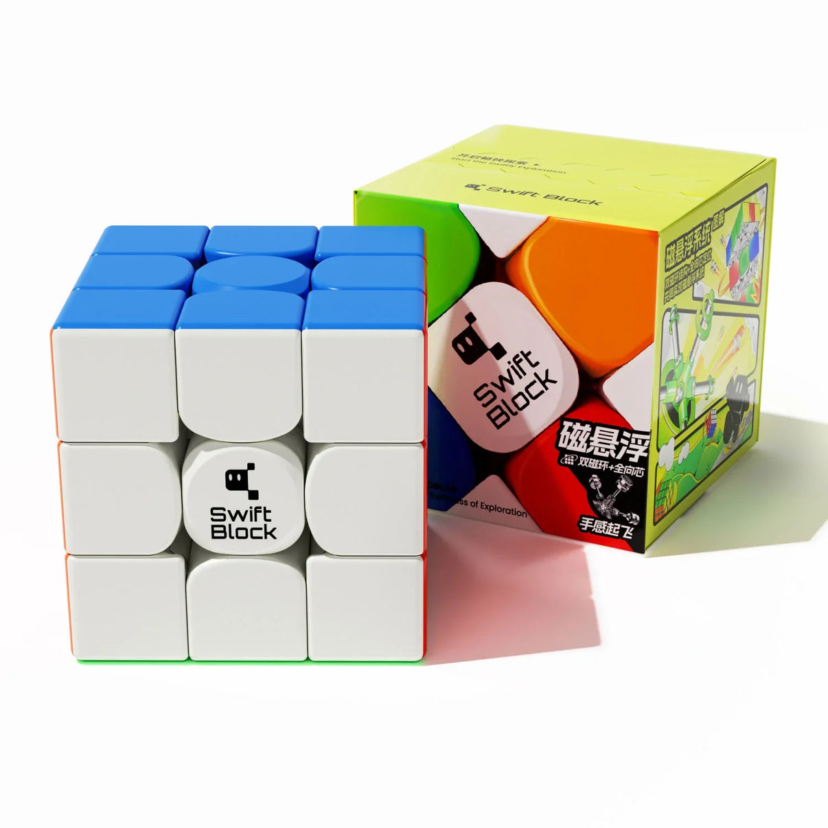 Swift Block 355 M Magnetic 3x3 Speed Cube | GANCUBE Official Website